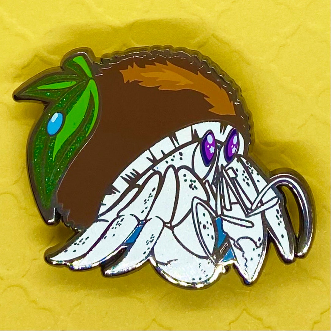 2021 Coconermit Coconut Hermit Crab Enamel Pin - Etsy
