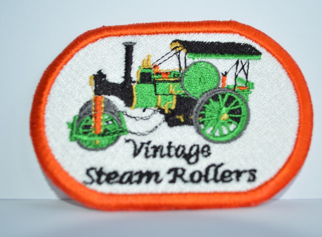 A Machine Embroidered Hand Finished Cloth Badge Vintage - Etsy