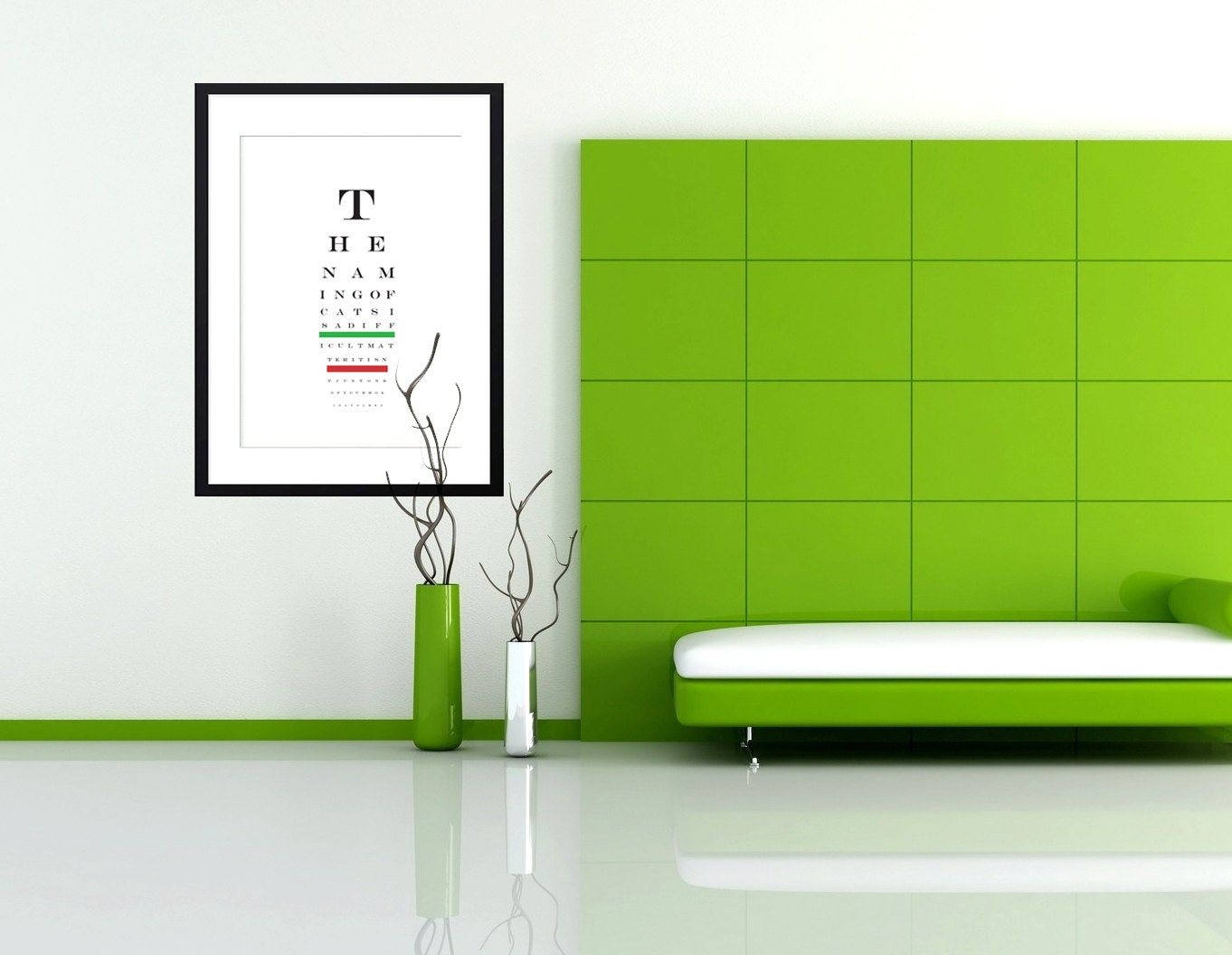 The Naming of Cats Poster, A2 Eye Test Poster Printable, Instant ...