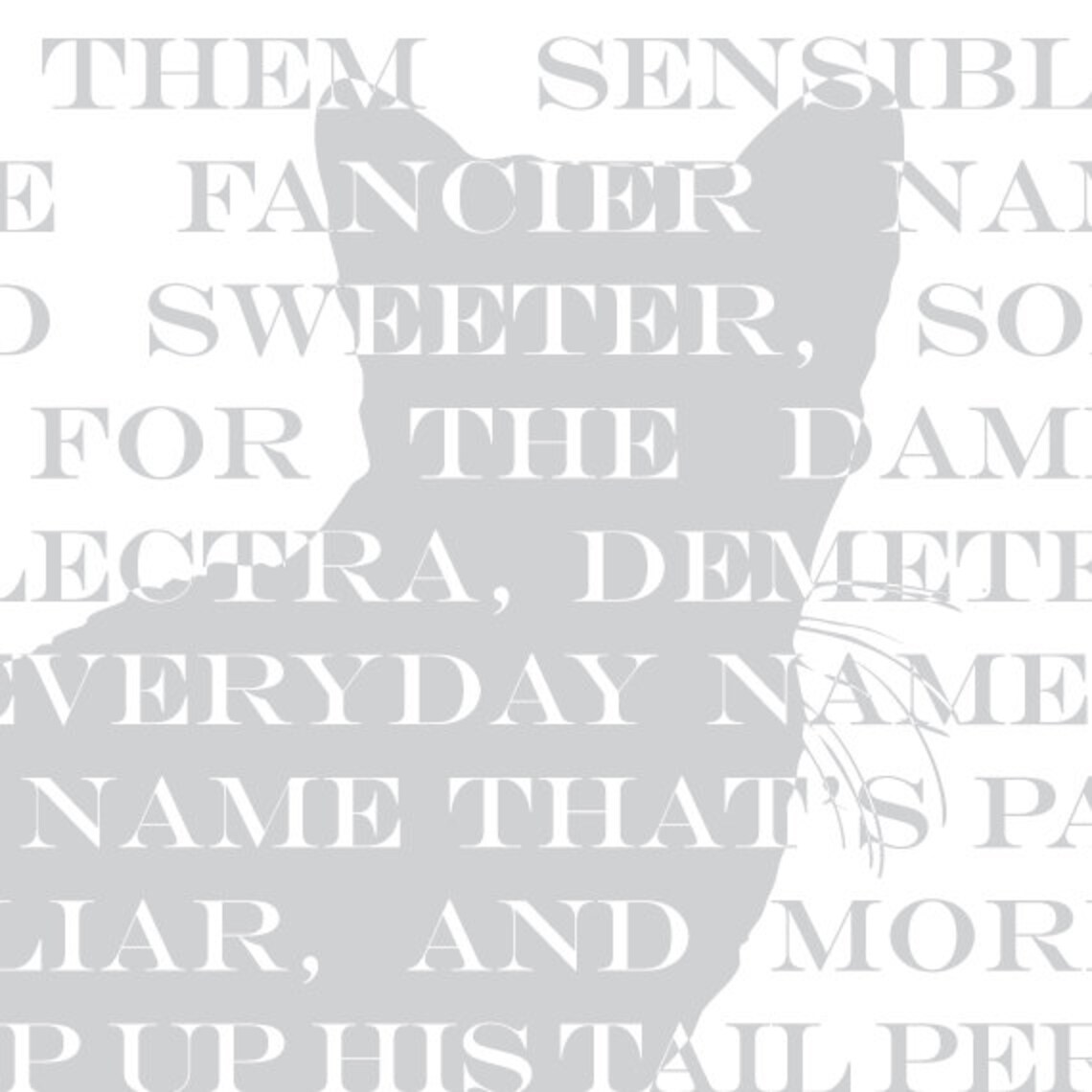 The Naming of Cats Full Poster, A2 Poster Printable, Instant Digital ...