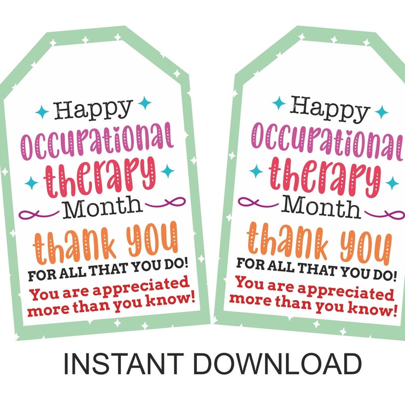 Ot Month Printables - Etsy