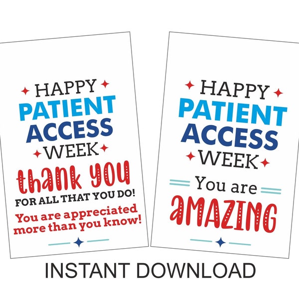 Patient Access Week Banner - Etsy