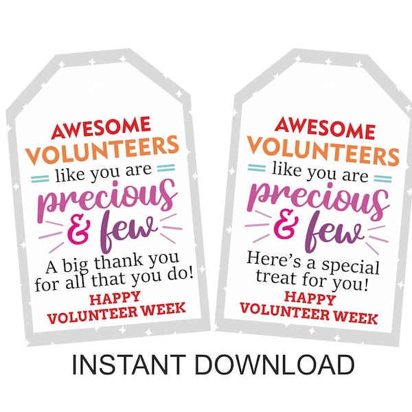 Volunteer Appreciation Gifts - Etsy