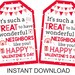 Valentine Neighbor Gift Tags Printable / Neighbor Valentine Gift Tag ...