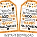 Halloween Coworker Gift Tag Printable / Halloween Appreciation Tag ...