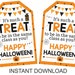 Halloween Tags for School Printable / Printable Halloween School Favors ...