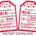 Valentine Team Tag Printable / It's Such a Treat Tags / Valentine Team ...