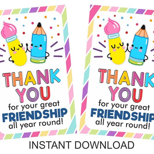 End of School Classroom Gift Tag / End of Year Gift Tags for - Etsy