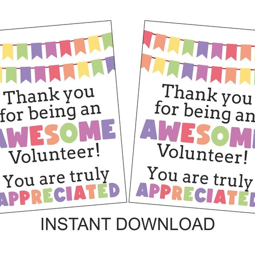 Editable Popcorn Thank You Gift Tag Printable Volunteer Staff - Etsy