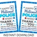 Volunteer Week Tag Printable / Volunteer Thank You Tag / Volunteer Week ...