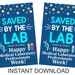 Saved by the Lab Gift Tag Printable / Saved by the Lab 2023 Tag / Lab ...