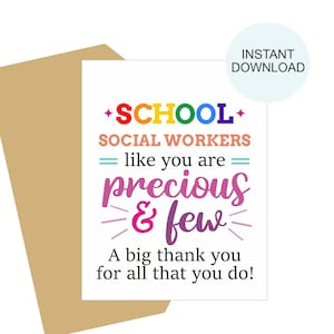 School Social Worker Card Printable / School Social Worker Appreciation ...
