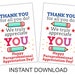Paraprofessional Gift Tag Printable / Paraprofessional Appreciation ...