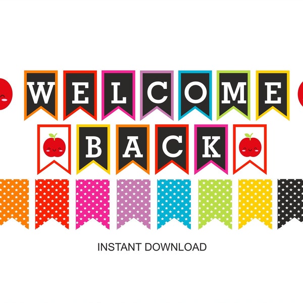 School Banner - Etsy