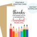 Assistant Principal Card Printable / Assistant Principal Gift ...