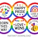 Happy Pride Month Banner Printable / LGBTQ Banner / LGBT Bunting ...
