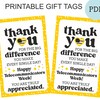 Police Week Tag Printable / Police Week Gift Tag / Police Tags / Police ...