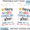 School Librarian Gift Tags Printable / School Librarian Appreciation ...