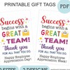 Housekeeping Week Gift Tags Printable / Housekeeping Appreciation Week ...