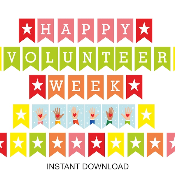 Volunteer Appreciation Banner - Etsy