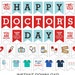 Doctor's Day Banner Printable / National Doctor's Day Bunting Printable ...