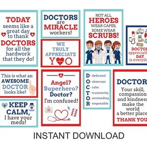 Doctor's Day Props Printable /printable Doctor Photo Props / Doctor's ...