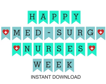 Happy Med Surg Week - Etsy