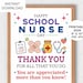 School Nurse Day Sign Printable / School Nurse Appreciation Day Sign ...