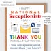 Receptionist Day Sign Printable / Receptionists Day Poster ...