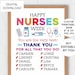 Personalised Nurse Week Sign Printable / Personalised Nurses Week Sign ...
