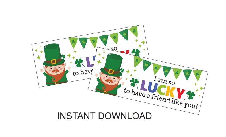 St. Patrick's Day Bag Toppers Printable / Printable St. Patrick's Day ...