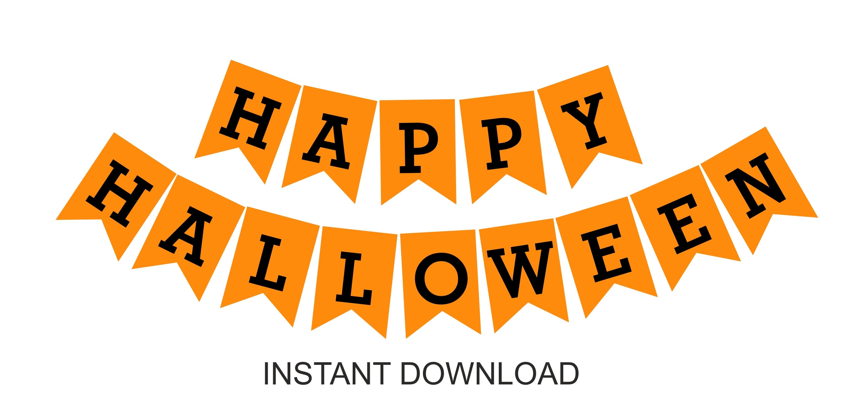Happy Halloween Clipart Banner