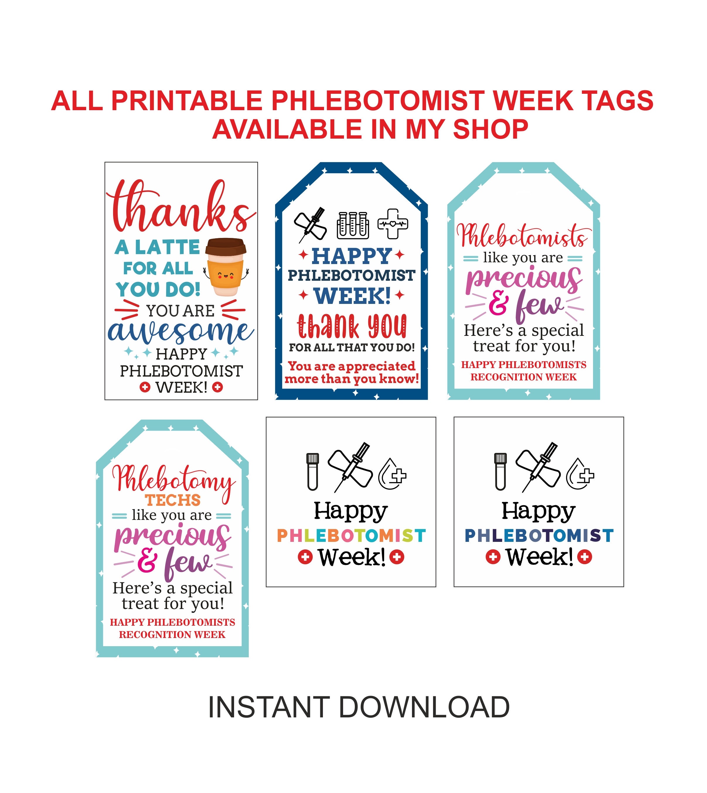 Phlebotomist Week Banner Printable / Phlebotomist Gift / Phlebotomist ...