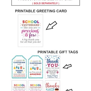 School Custodian Day Sign Printable / School Custodian Appreciation ...