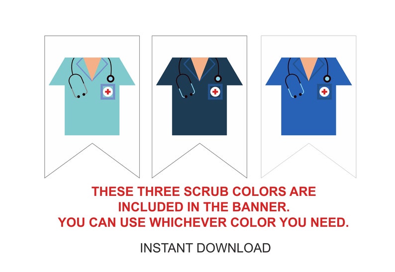 Nurses Week Banner Printable / Nurse Banner Printable / PDF - Etsy