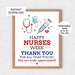 Nurse Week Sign Printable / Nurses Week Sign / Nurse Thank You Sign ...