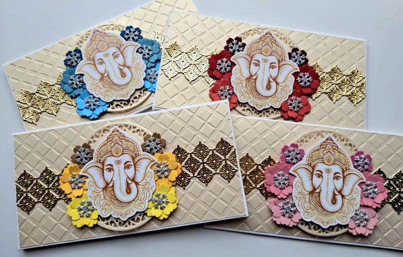 Ganesha Envelopes / Shagun Envelopes / Traditional Indian Cash Gift ...
