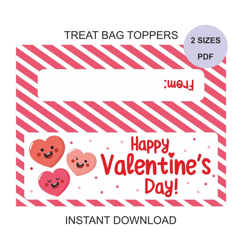 Valentine Treat Bag - Etsy