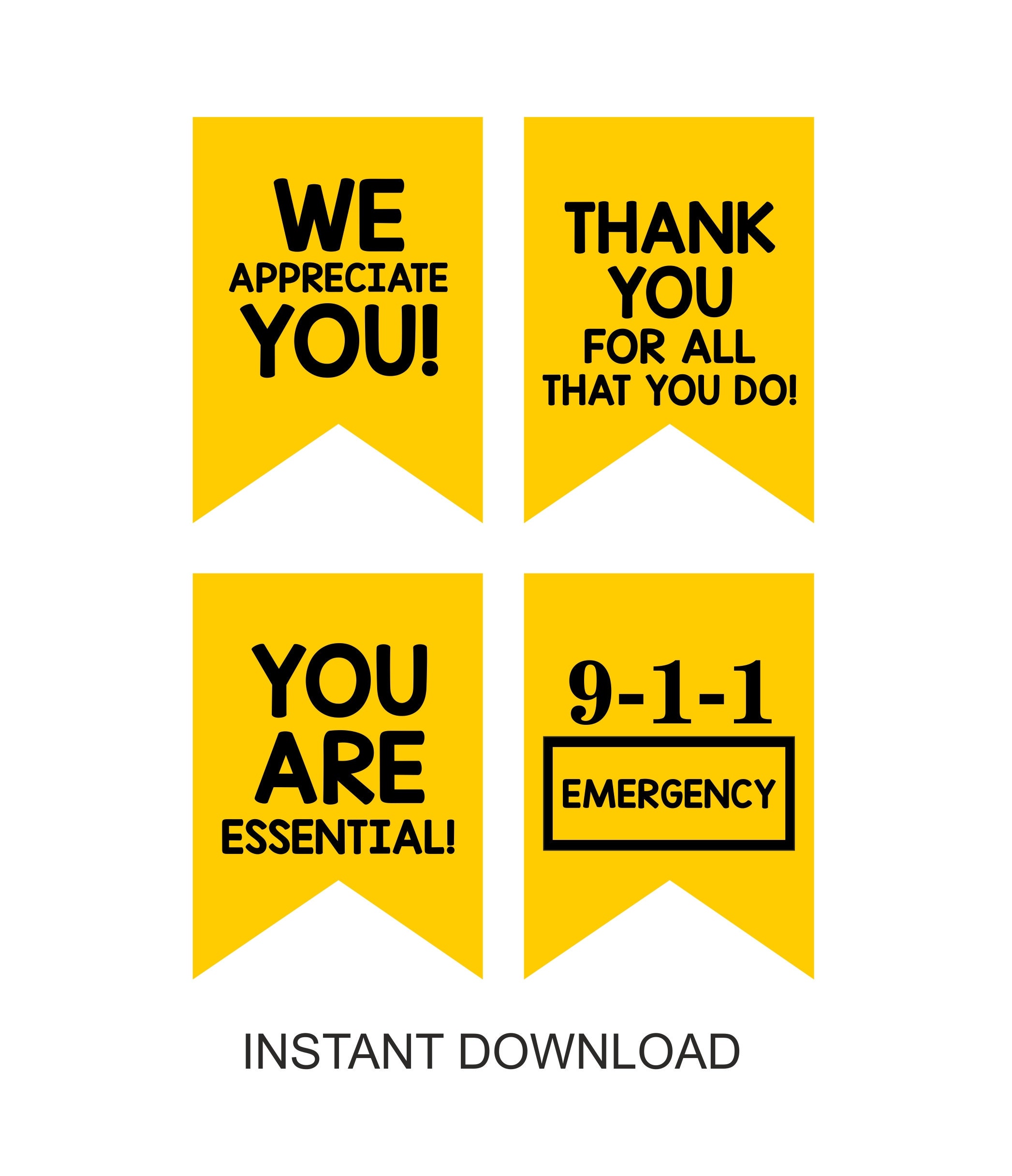 Happy Dispatcher's Week Banner Printable / Dispatchers Week Banner ...