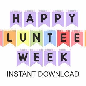Volunteer Week Banner Printable / Volunteer Appreciation Week Banner ...
