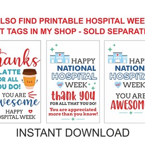 National Hospital Week Banner Printable / Happy National Hospital Week ...