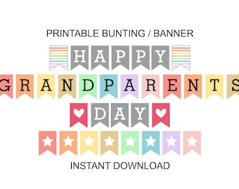 Happy Grandparents Day Banners