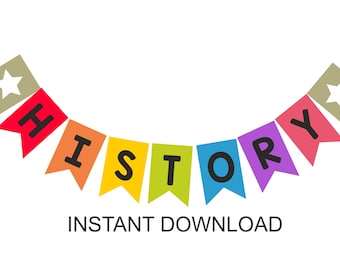 History Classroom Decor - Etsy