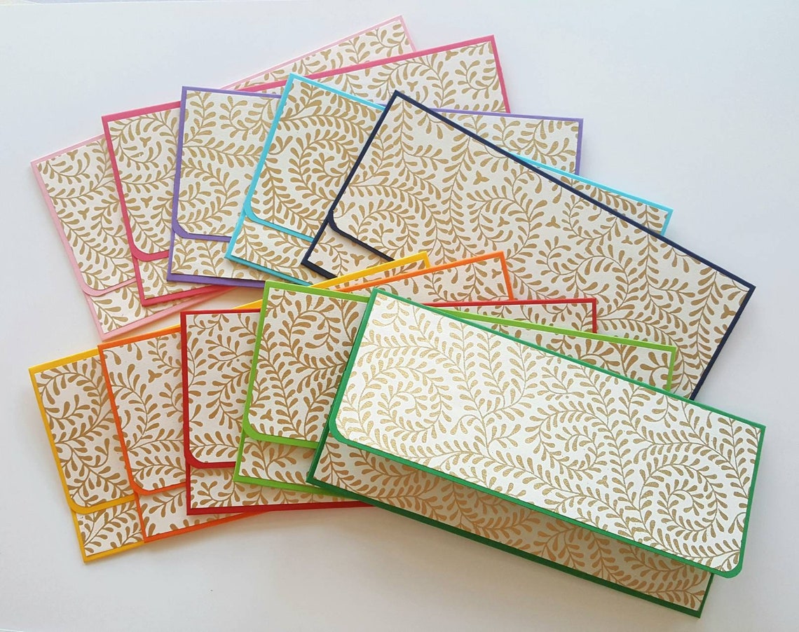 Cash Envelopes / Gift Envelopes Set of 10 - Etsy