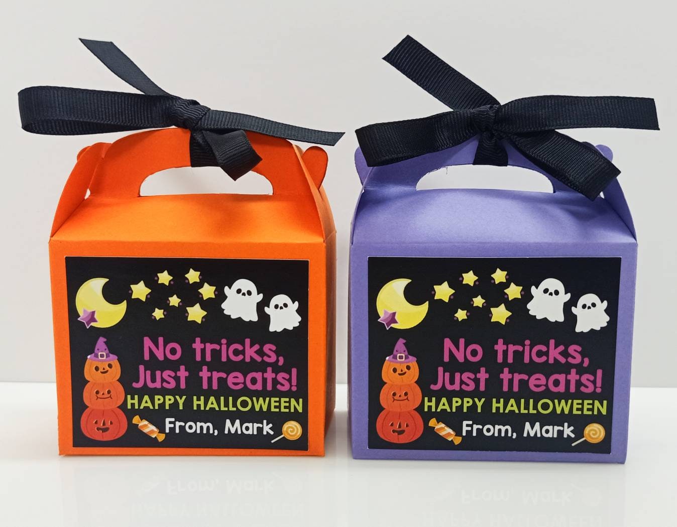 Halloween Favor Boxes / Halloween Treat Boxes / Halloween - Etsy UK