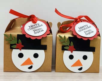 Snowman Gift Bags - Etsy