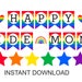 Happy Pride Month Banner Printable / LGBTQ Banner / LGBT Bunting ...
