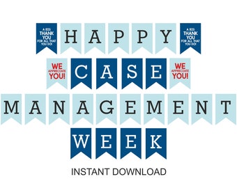 Happy Case Management Week Banner - Etsy