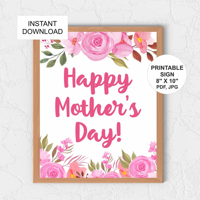 Mothers Day Sign - Etsy