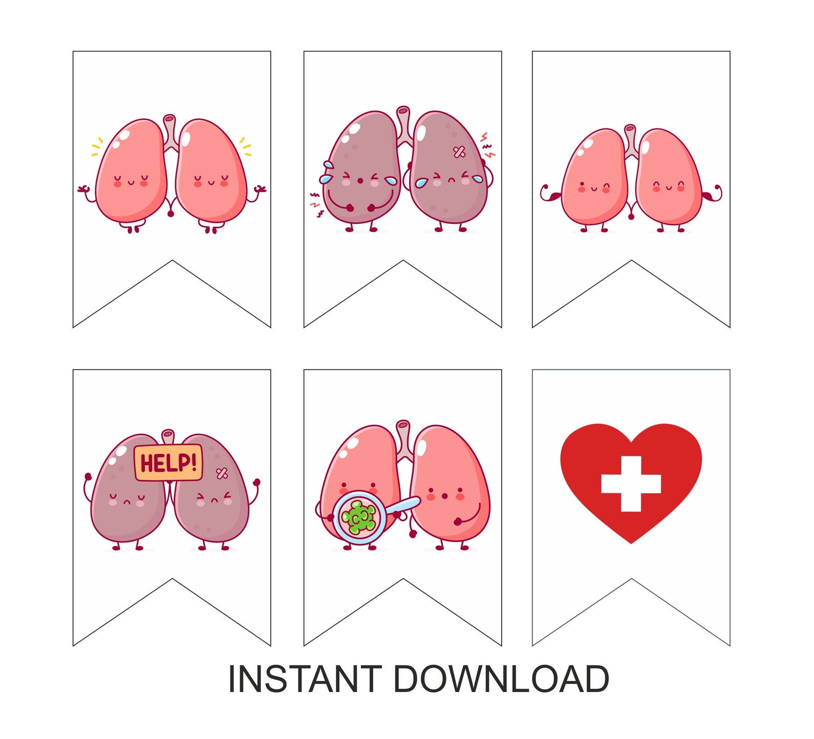 Happy Respiratory Care Week Banner Printable / Respiratory - Etsy